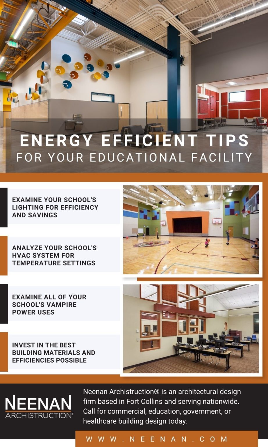 Energy Efficient Tips for Your Educational Facility - Neenan Archistruction